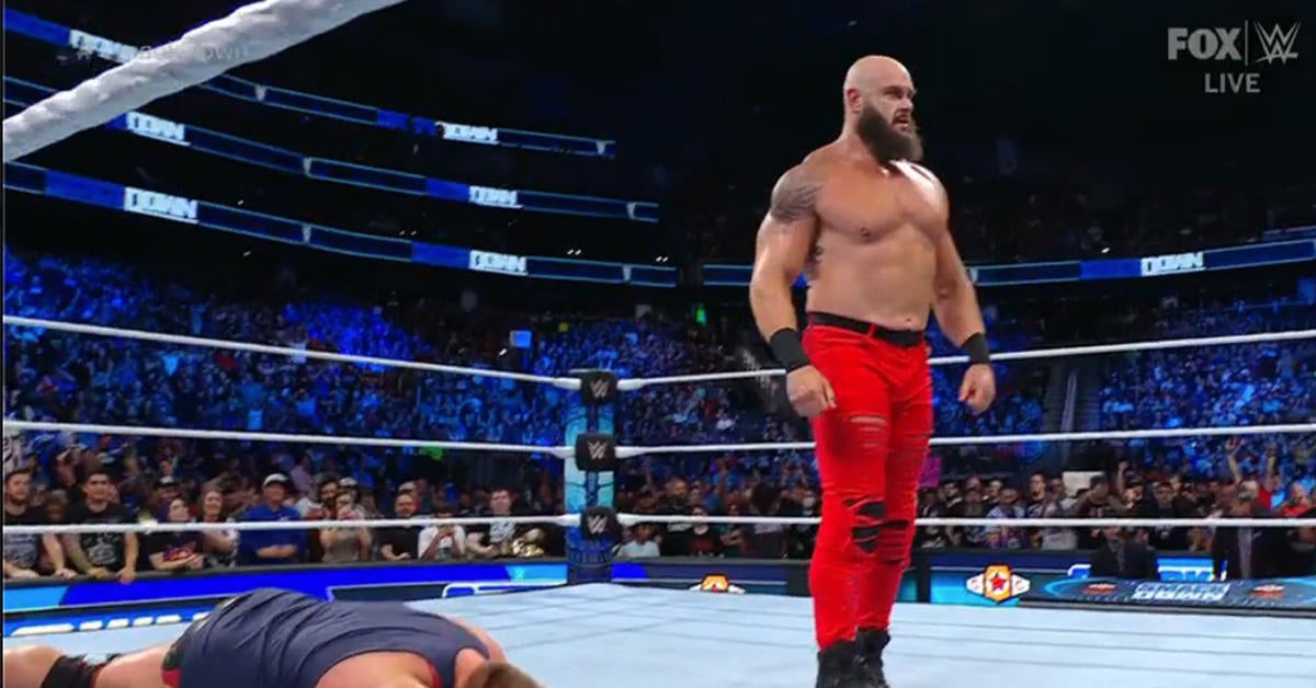 Braun Strowman Makes WWE SmackDown Return and Powerbombs Otis
