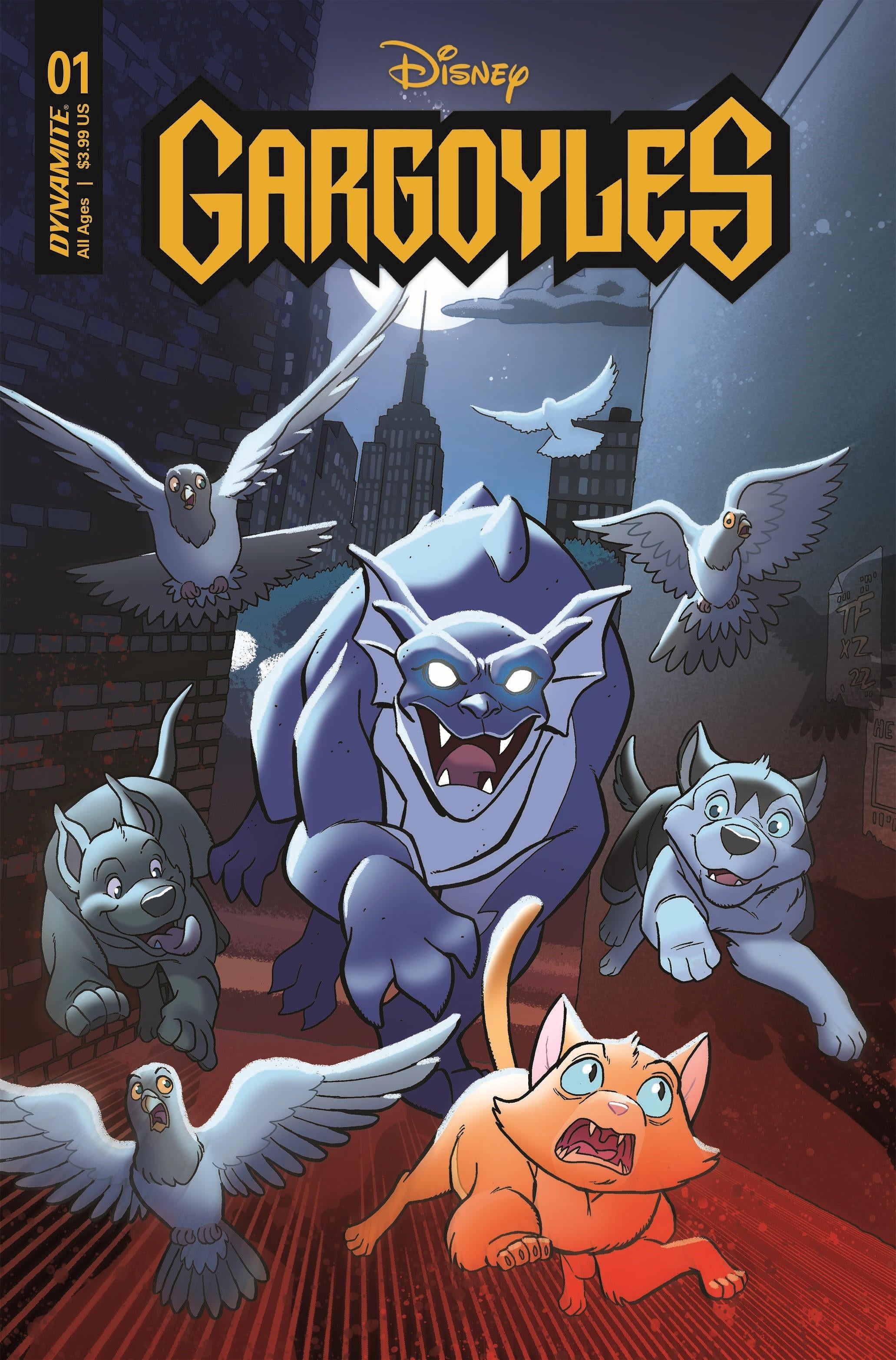 Gargoyles Comic Book Covers Released By Dynamite