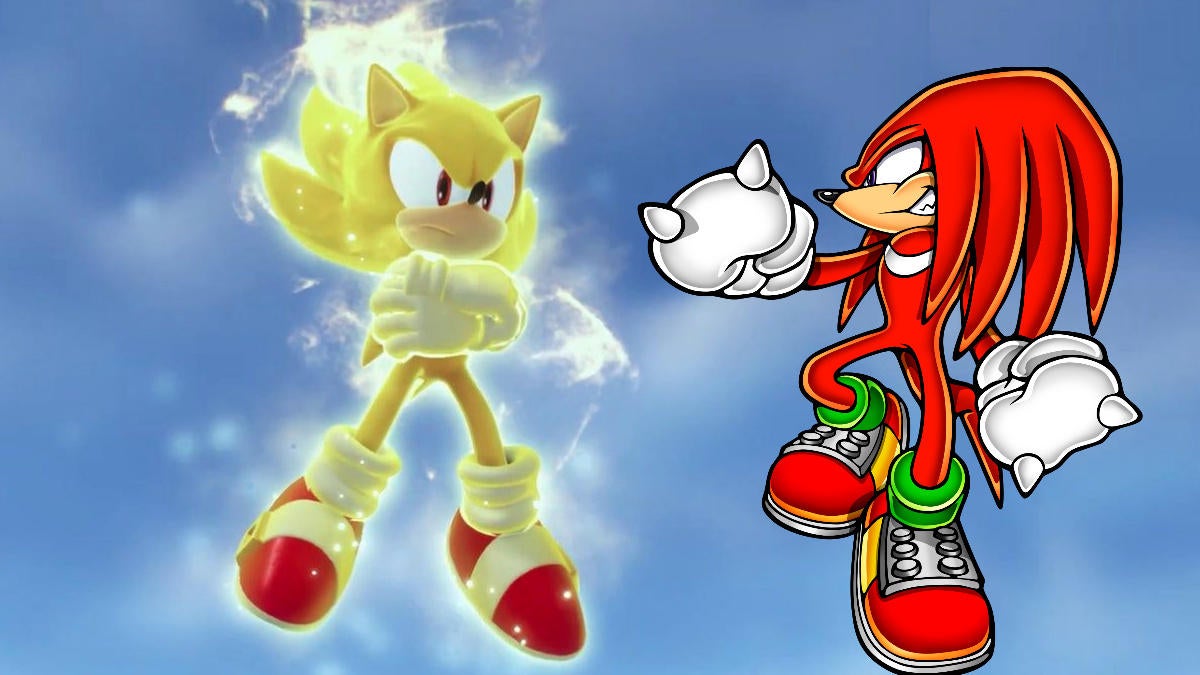Hyper Sonic Vs Hyper Knuckles