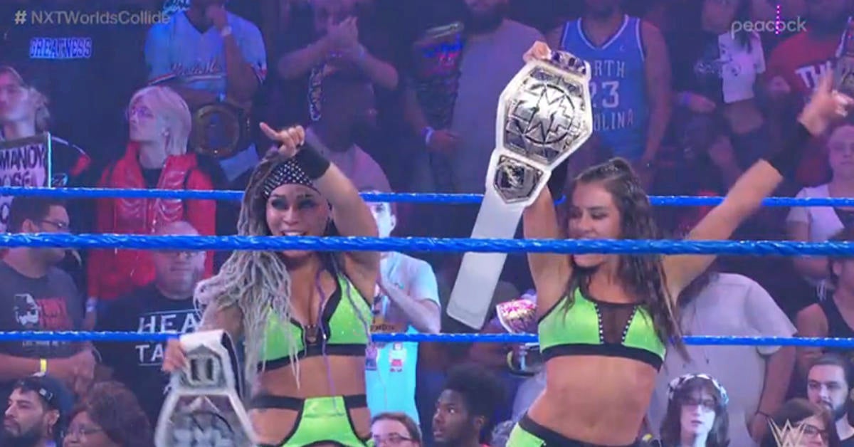 WWE's Katana Chance and Kayden Carter Retain NXT Women's Tag Team ...