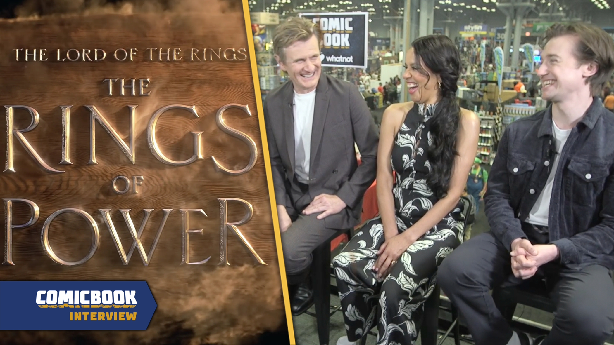 The Rings of Power Cast Tease "Epic" Finale (Exclusive) - ComicBook.com