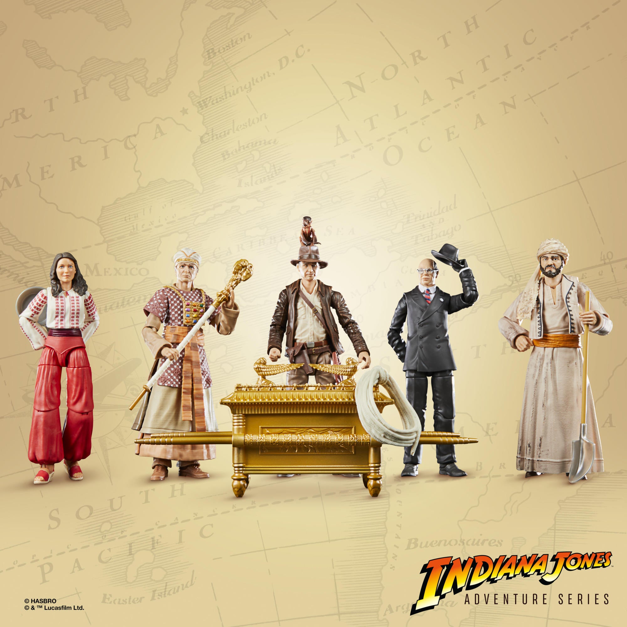 Indiana Jones Gets New Retro Collection Figures From Hasbro (Exclusive ...
