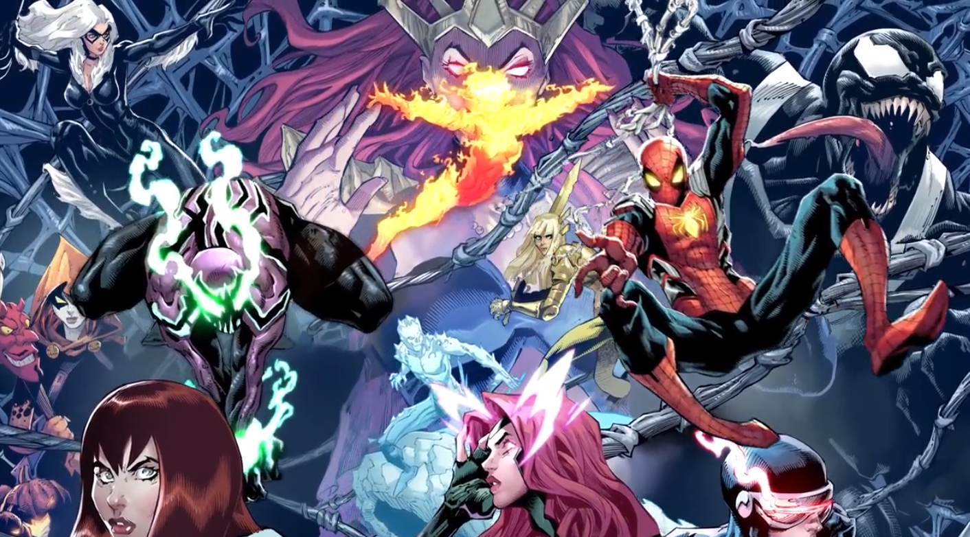 Marvel Releases X-Men/Spider-Man Crossover Trailer, Dark Web ...