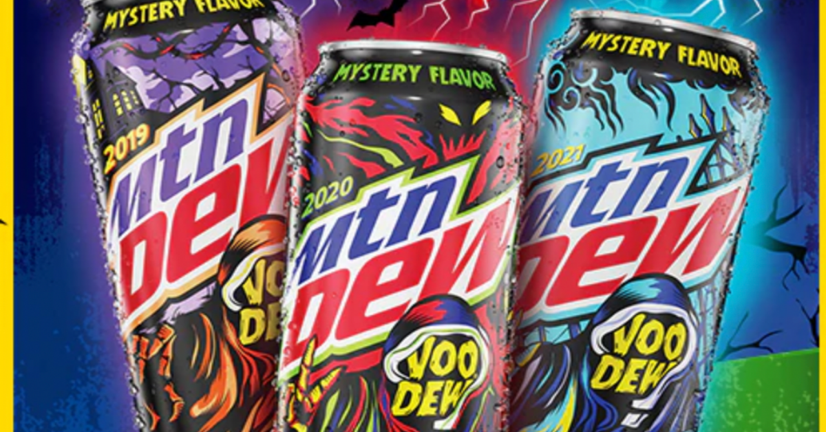 Mountain Dew Voo-Dew: Past Mystery Flavors Return With a Catch ...