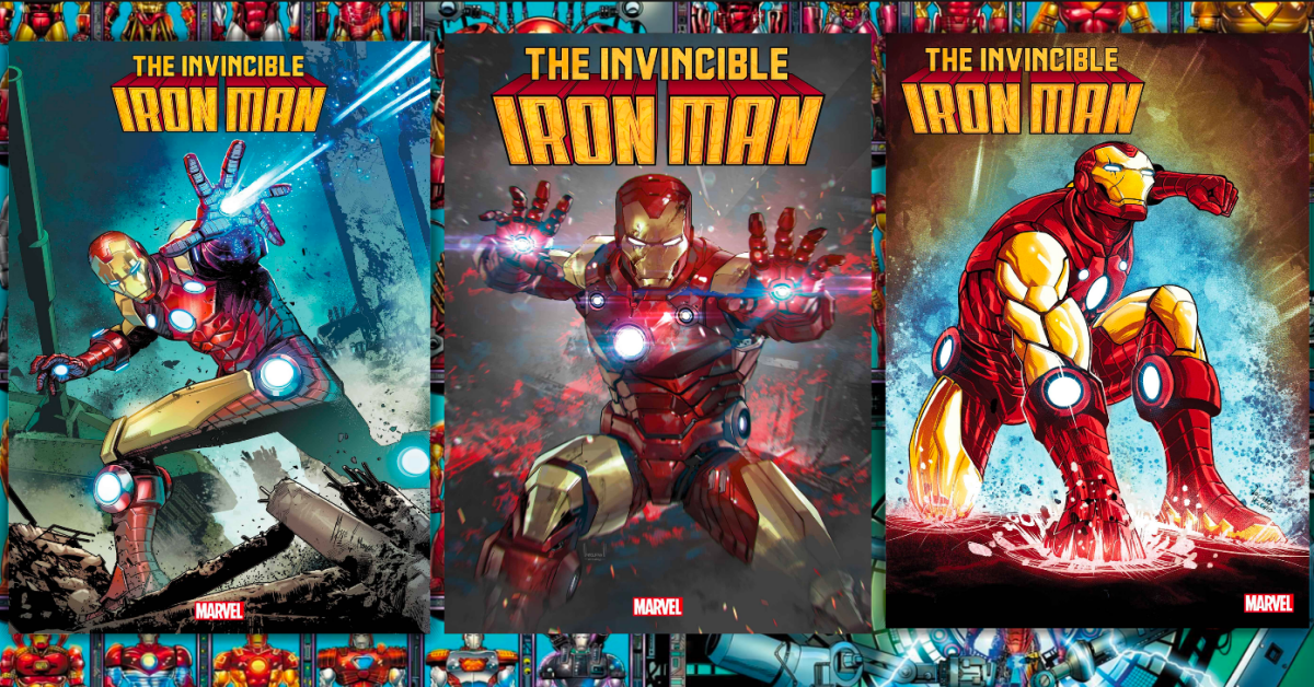 Marvel's Invincible Iron Man Relaunch Reveals Variant Covers ...