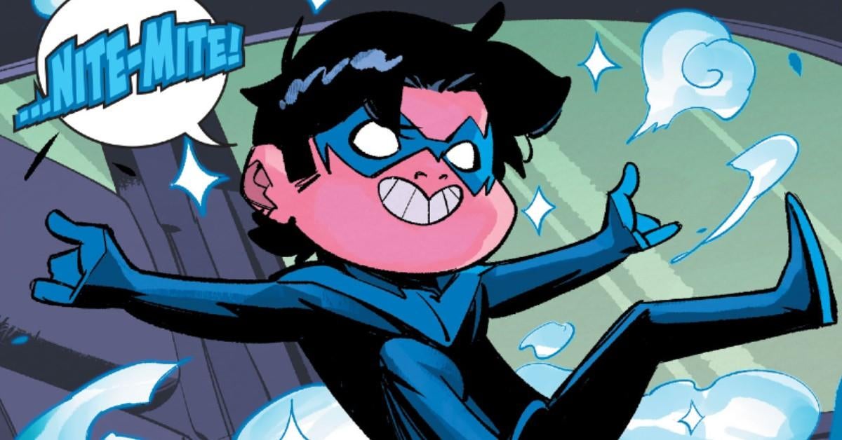 Nightwing Teams Up With His Very Own Bat-Mite - ComicBook.com
