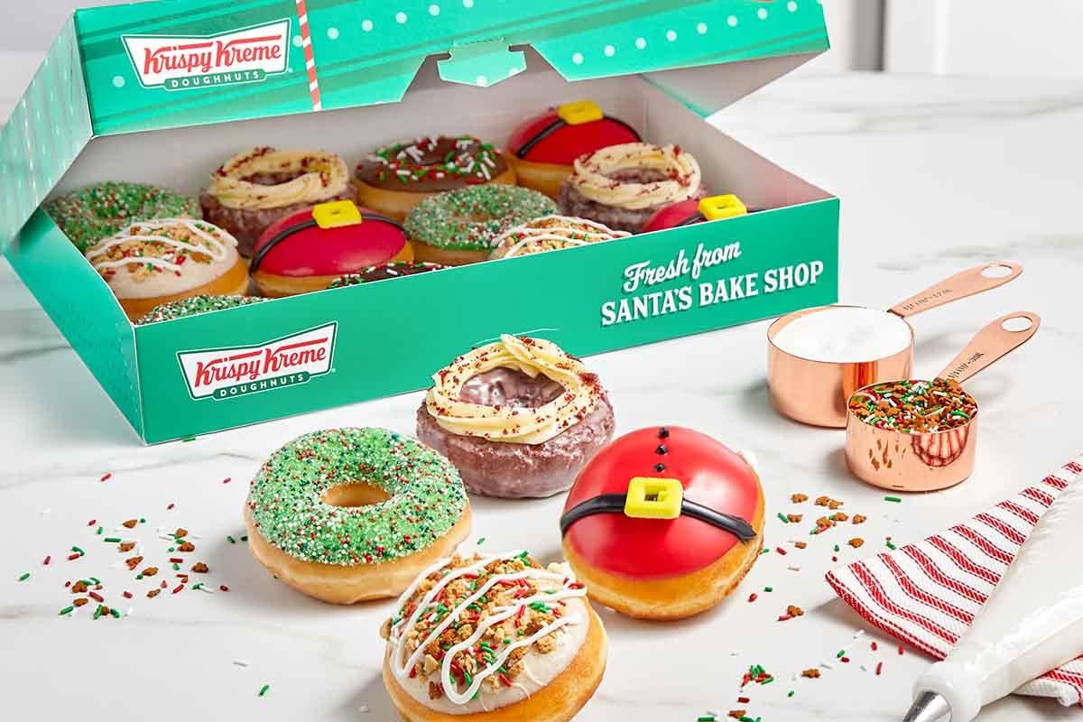 Krispy Kreme Debuts New Santa's Bake Shop Doughnuts - ComicBook.com