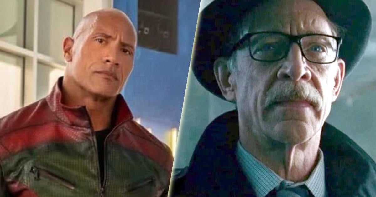 Red One: Dwayne Johnson Reveals New Look at J.K. Simmons' Santa Claus ...