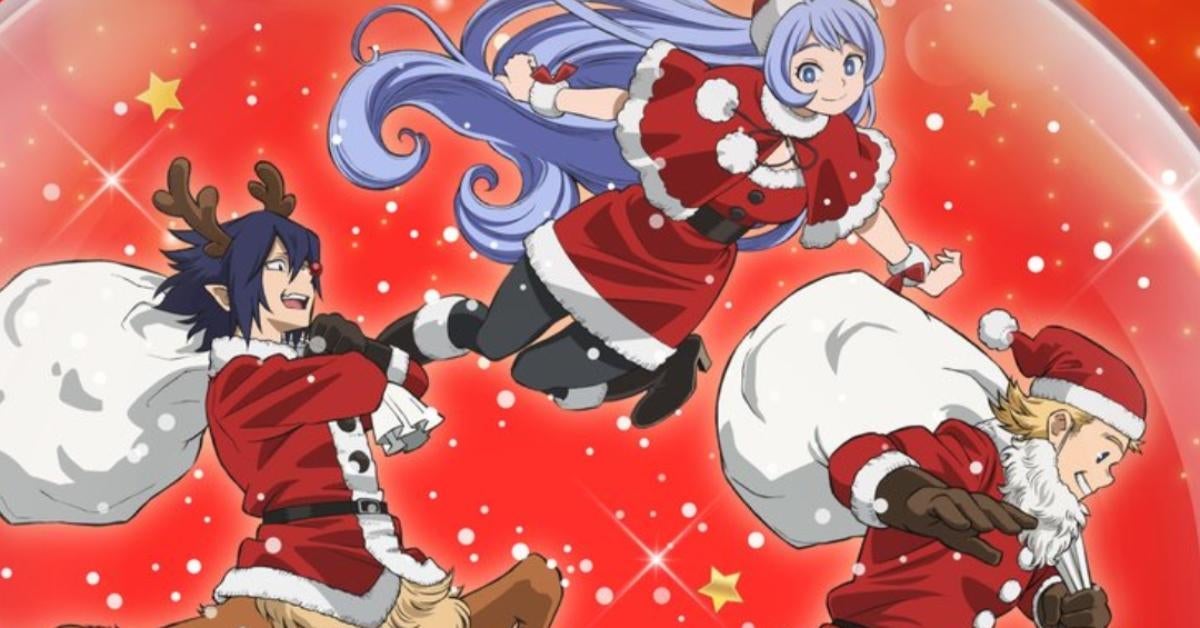 My Hero Academia Celebrates the Holidays With Big Three Poster ...