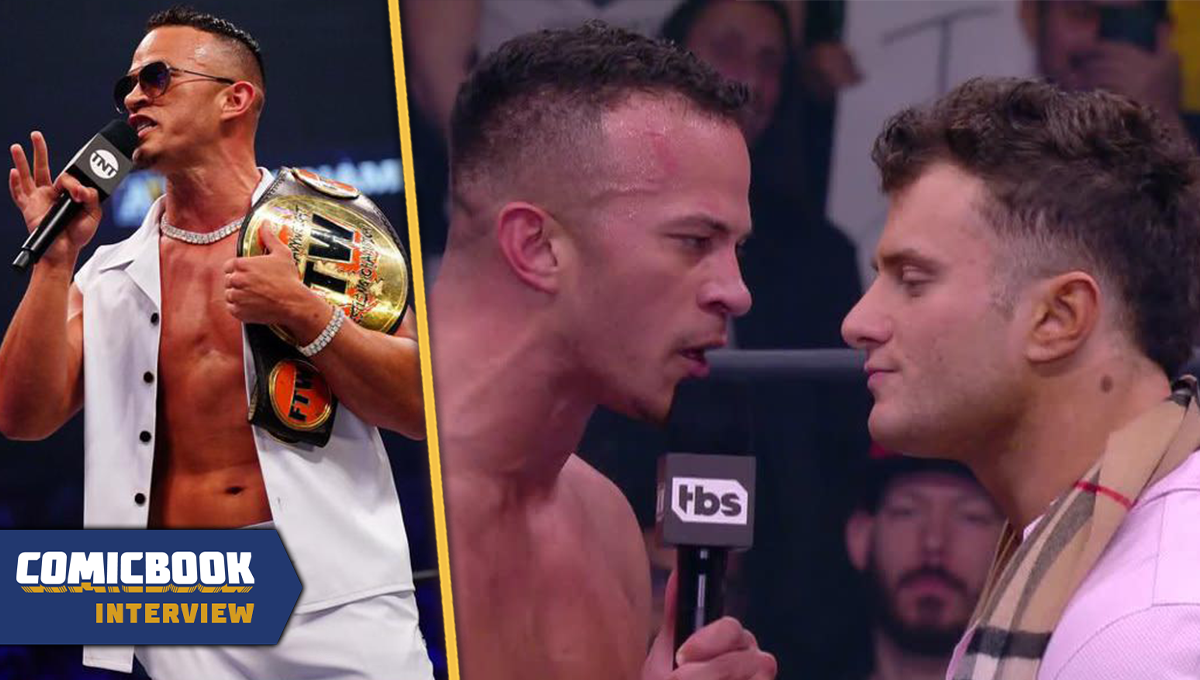 AEW: Ricky Starks Details Creative Process Behind MJF Promo (Exclusive) - ComicBook.com