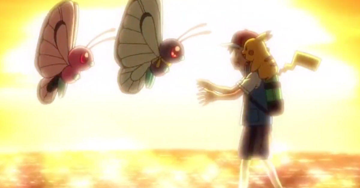 Pokemon Reunites Ash and Butterfree After 25 Years: Watch - ComicBook.com