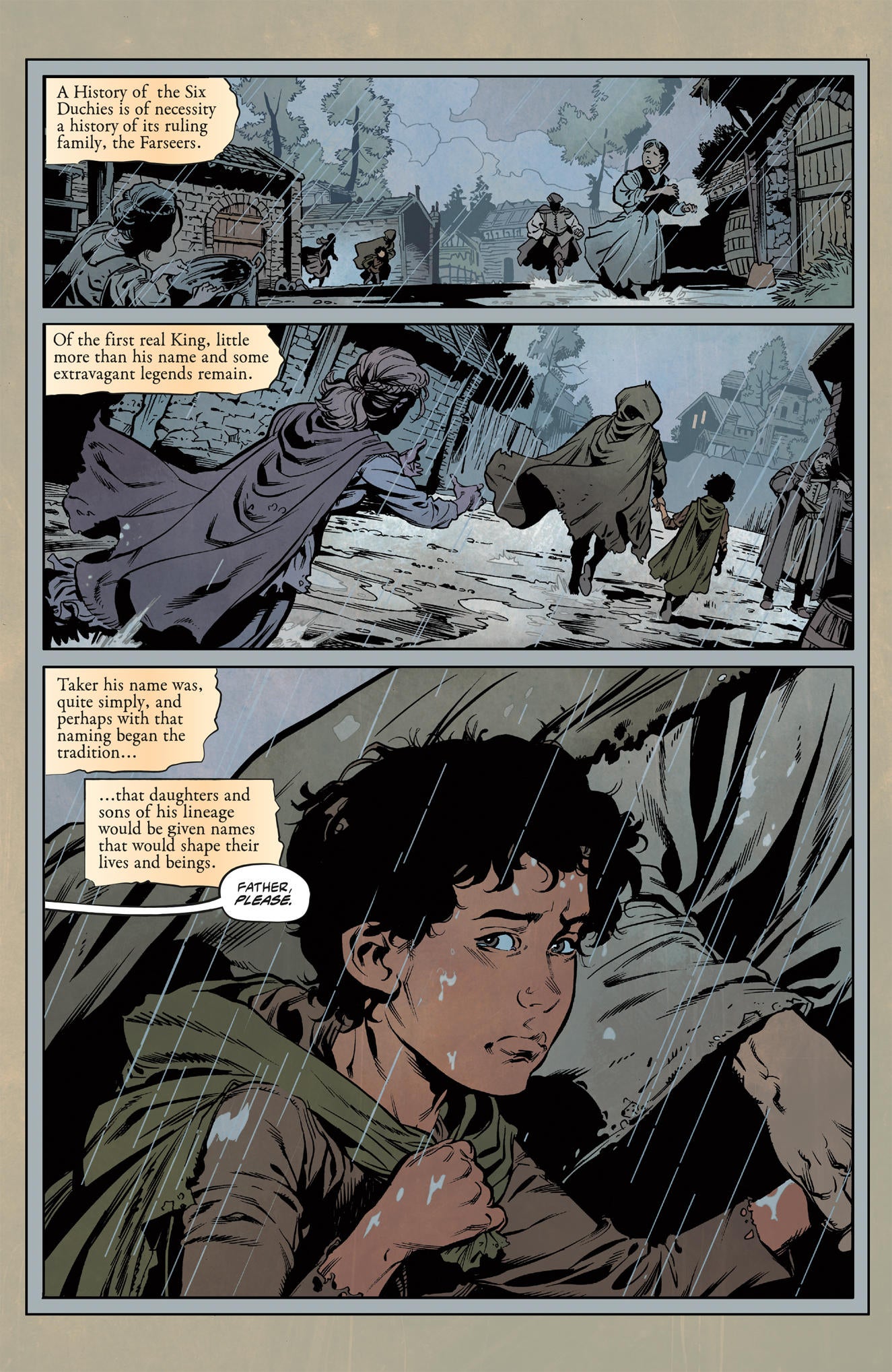 Dark Horse Comics Reveals First Look at Farseer Trilogy Adaptation ...