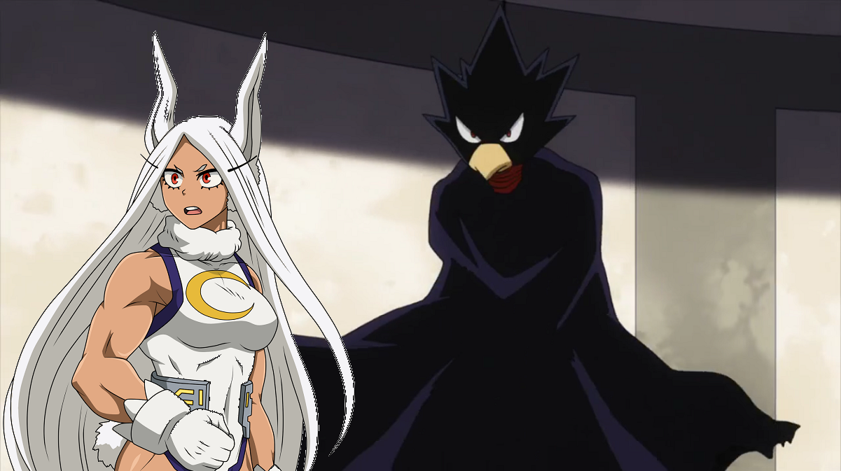 My Hero Academia Artist Pairs Tokoyami With Mirko in New Sketch ...