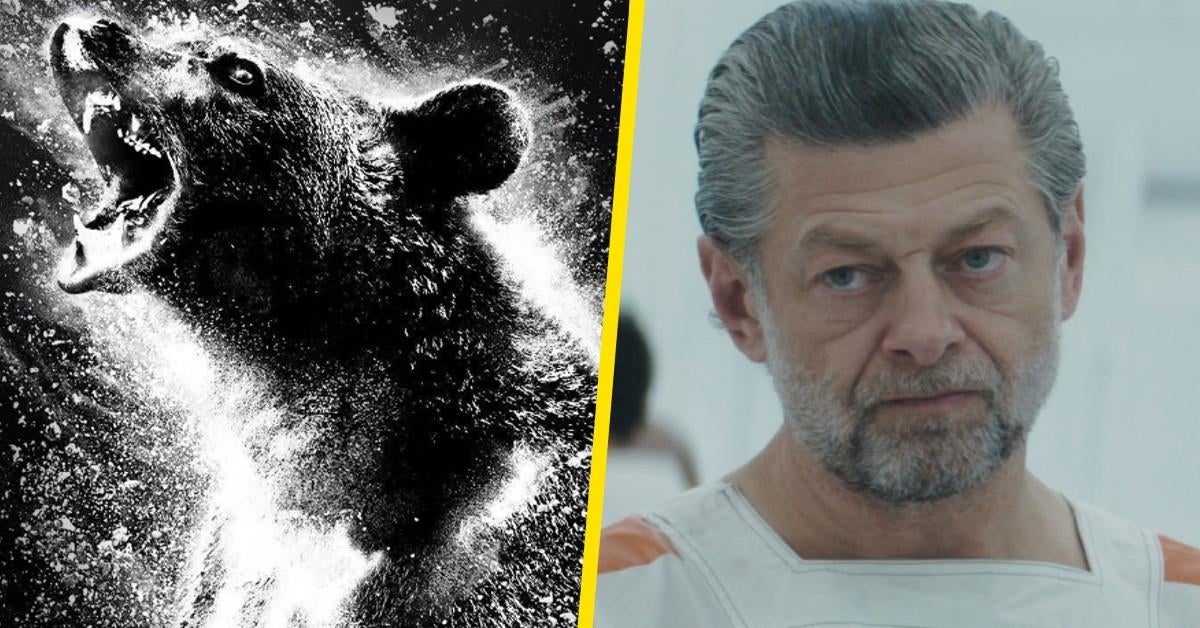 Cocaine Bear Featured On-Set Bear Performer Trained by Andy Serkis ...