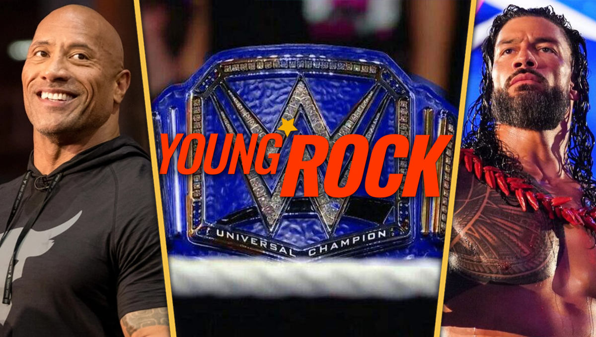 Young Rock Easter Egg Hints at WWE WrestleMania Match With Roman Reigns ...