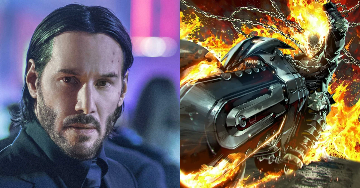 Ghost Rider Fan Art Turns Keanu Reeves Into the MCU’s Spirit of ...