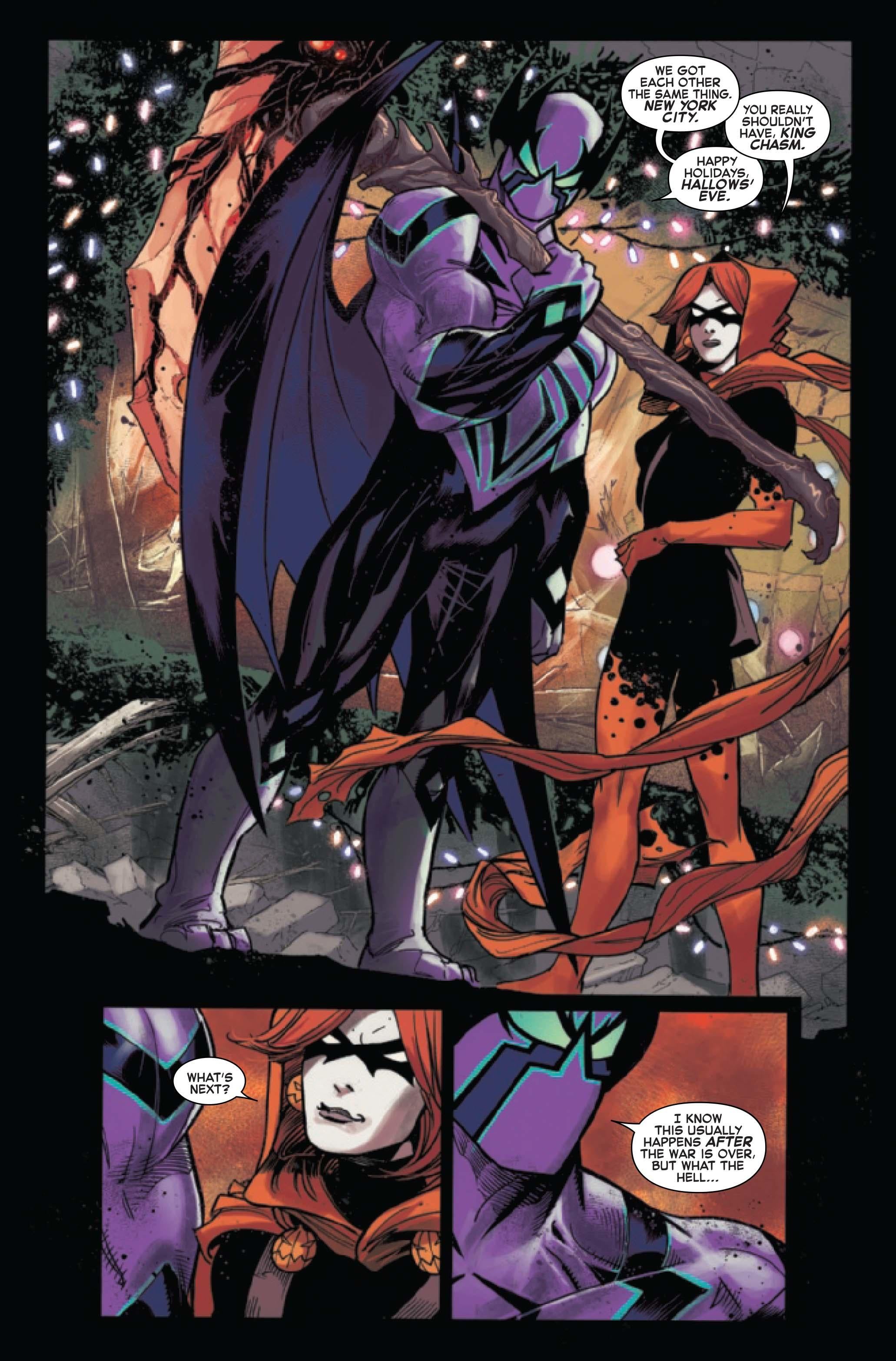 Spider-Man and X-Men Crossover Comes to an End in Dark Web Finale ...