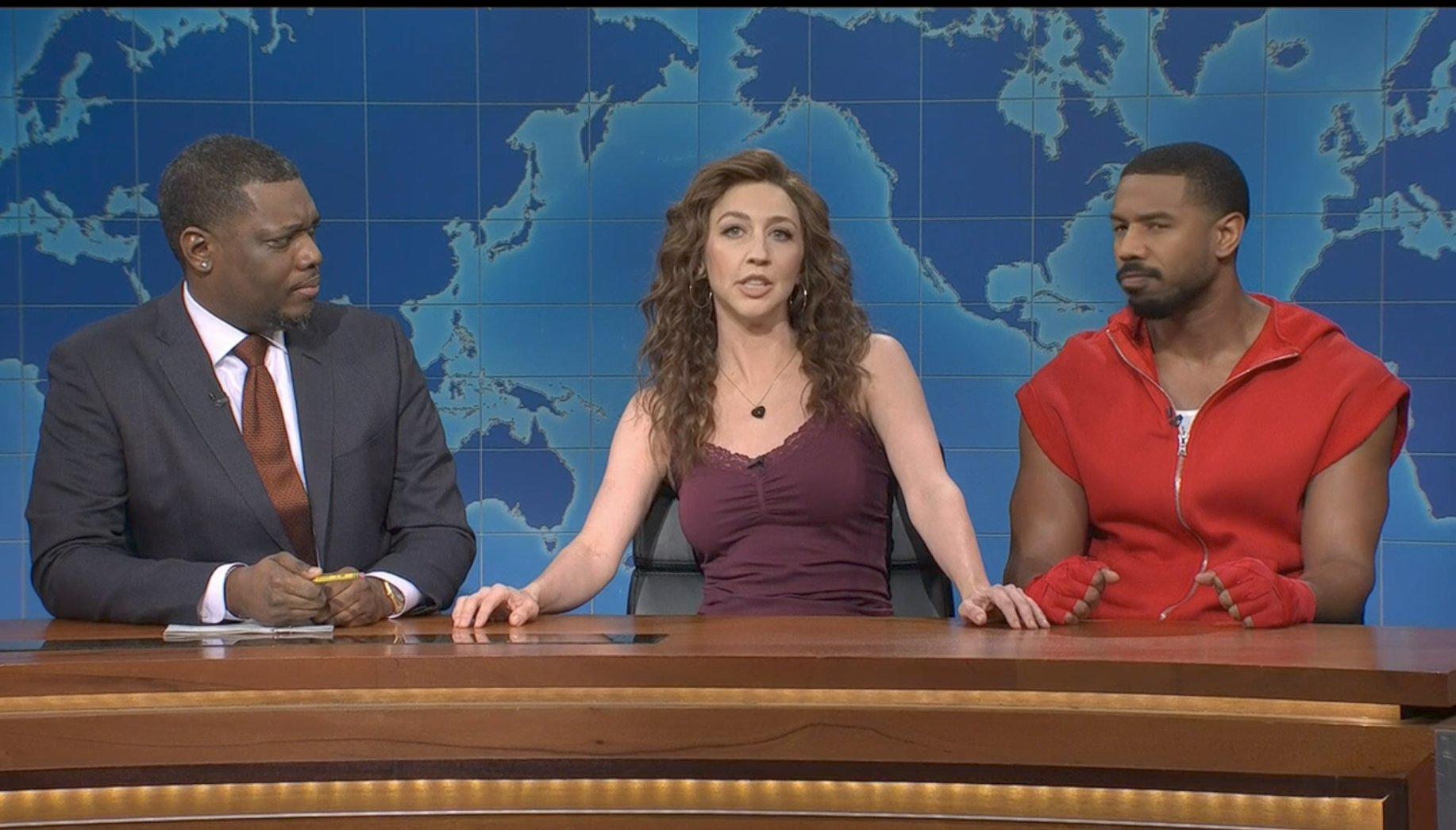 Saturday Night Live: Michael B. Jordan Cameos As Creed on Weekend ...