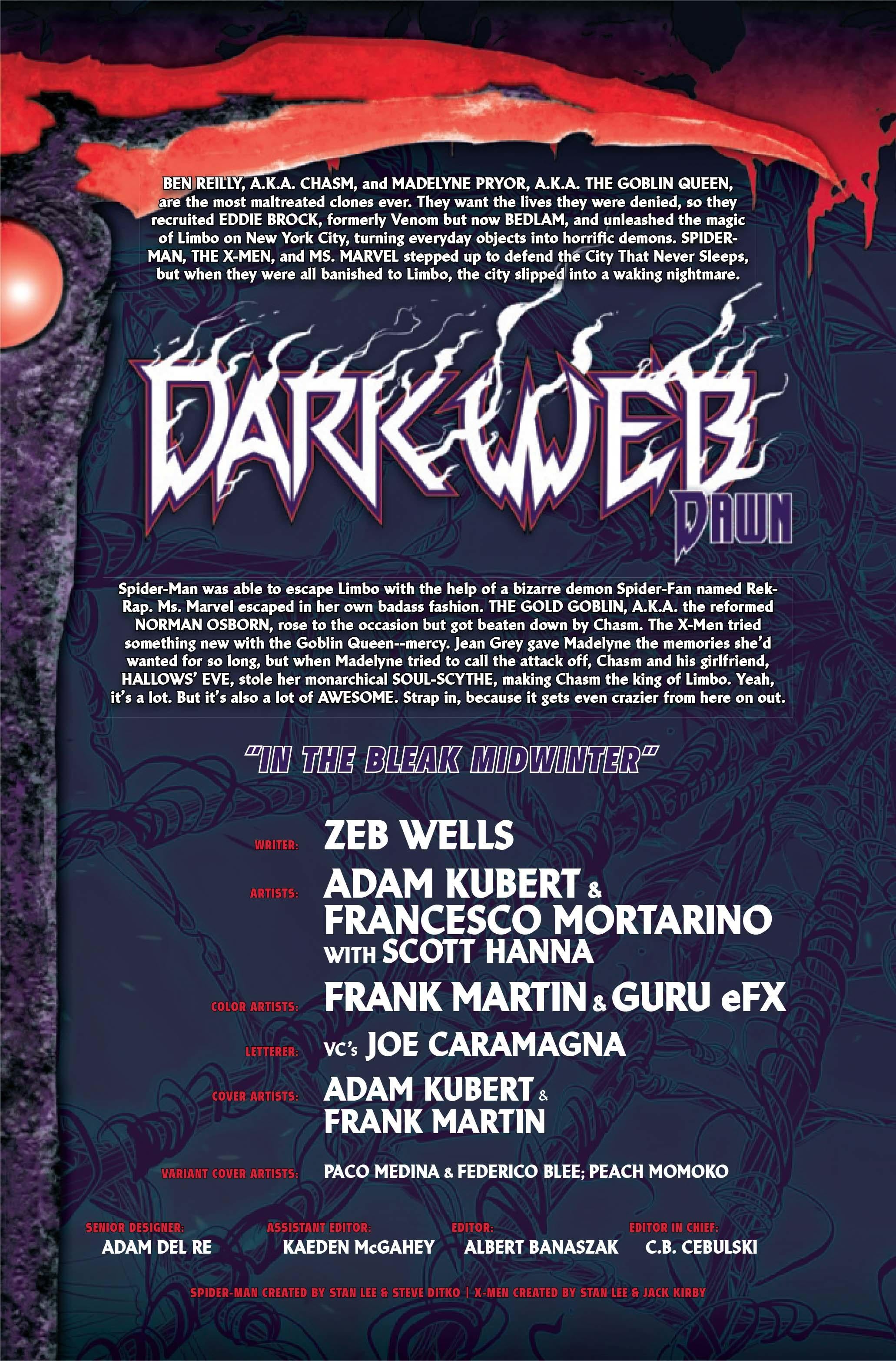 Spider-Man and X-Men Crossover Comes to an End in Dark Web Finale ...