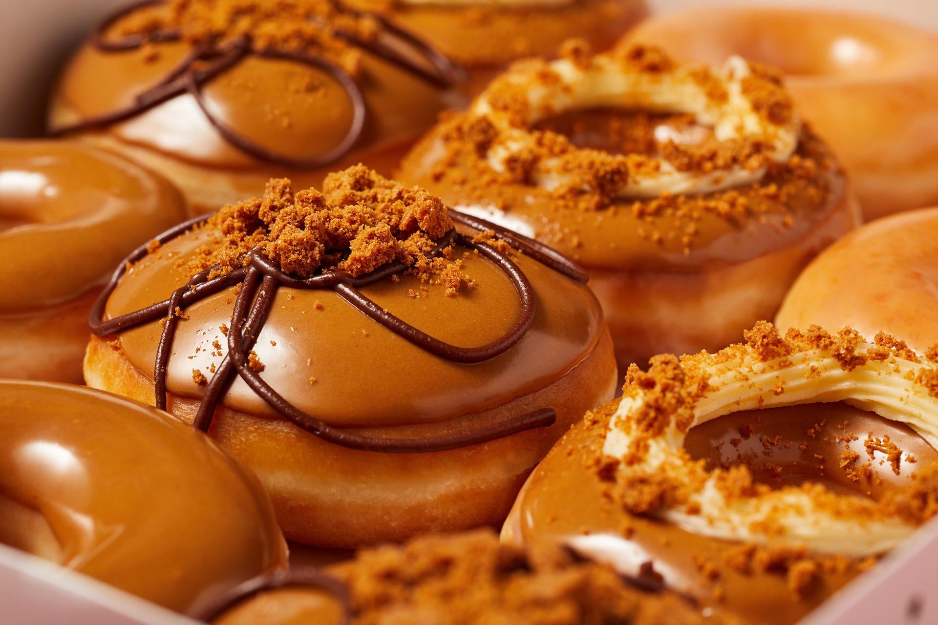 Krispy Kreme Partners With Biscoff for First New Doughnuts of Year ...