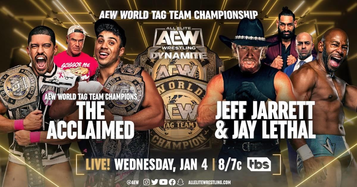 AEW: Recapping The Acclaimed vs. Jeff Jarrett Beef Before Tonight's Tag Title Match - ComicBook.com