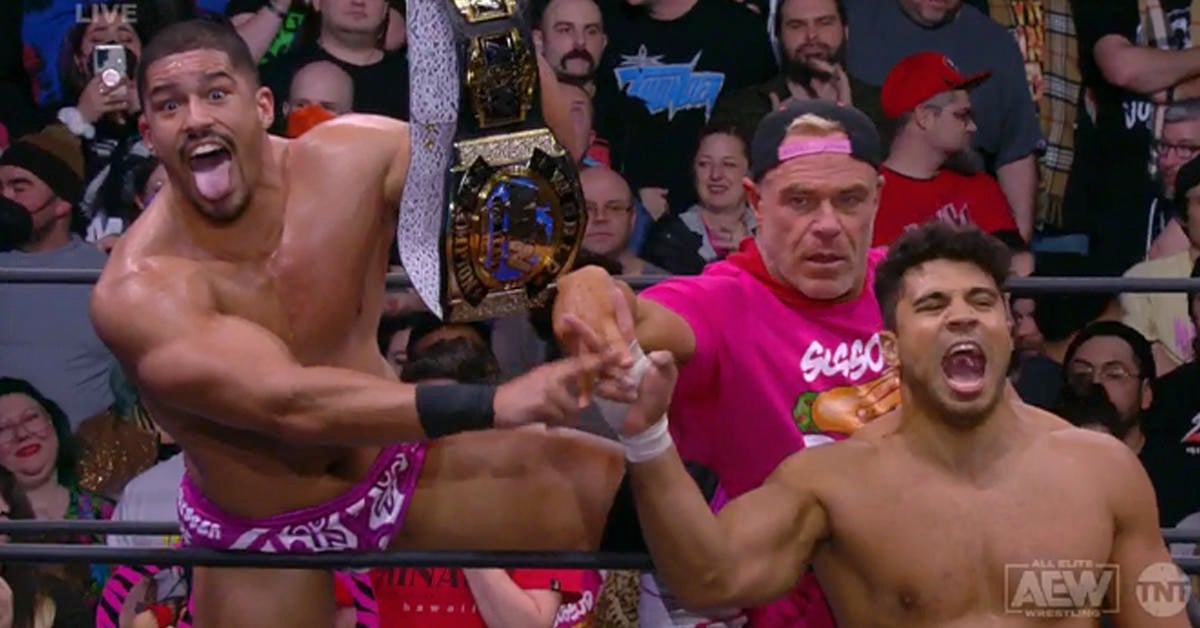 AEW's The Acclaimed Take Shot at Vince McMahon, Retain Tag Team Titles at Battle of the Belts V