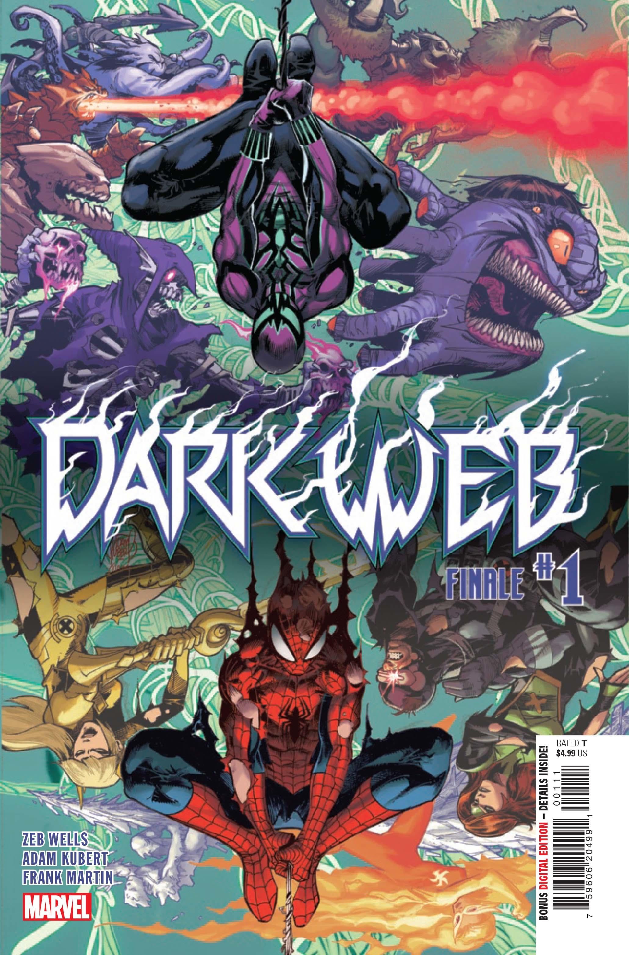 Spider-Man and X-Men Crossover Comes to an End in Dark Web Finale ...