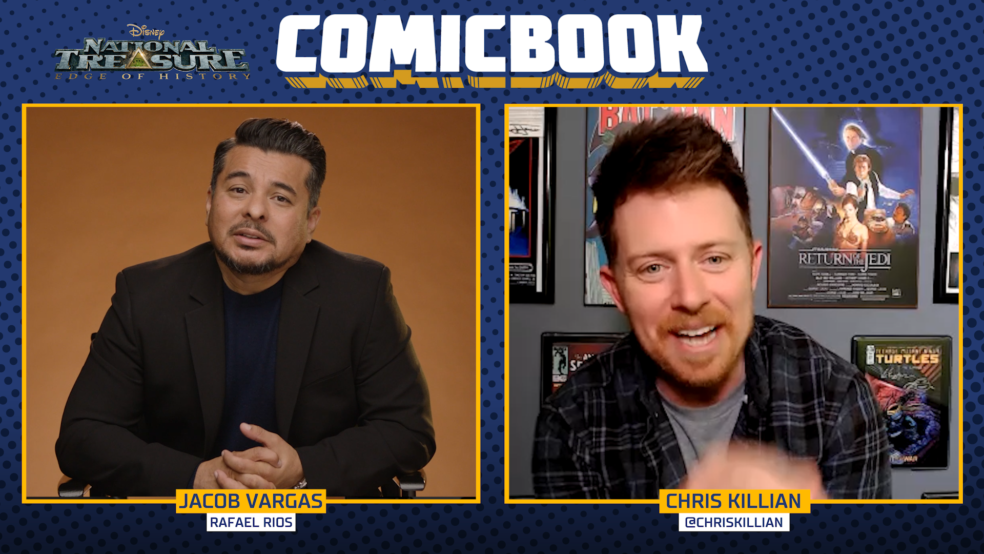 National Treasure: Edge of History Star Jacob Vargas Speaks Out on ...