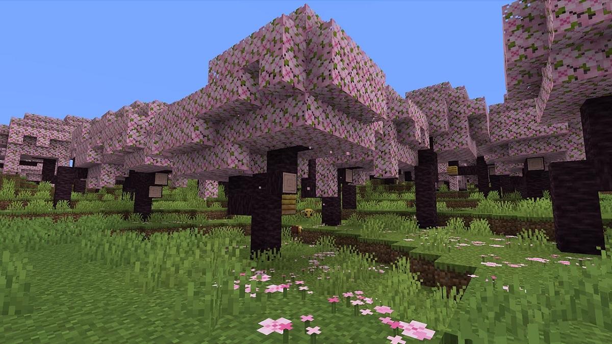 Minecraft Reveals New Cherry Blossom Biome - ComicBook.com