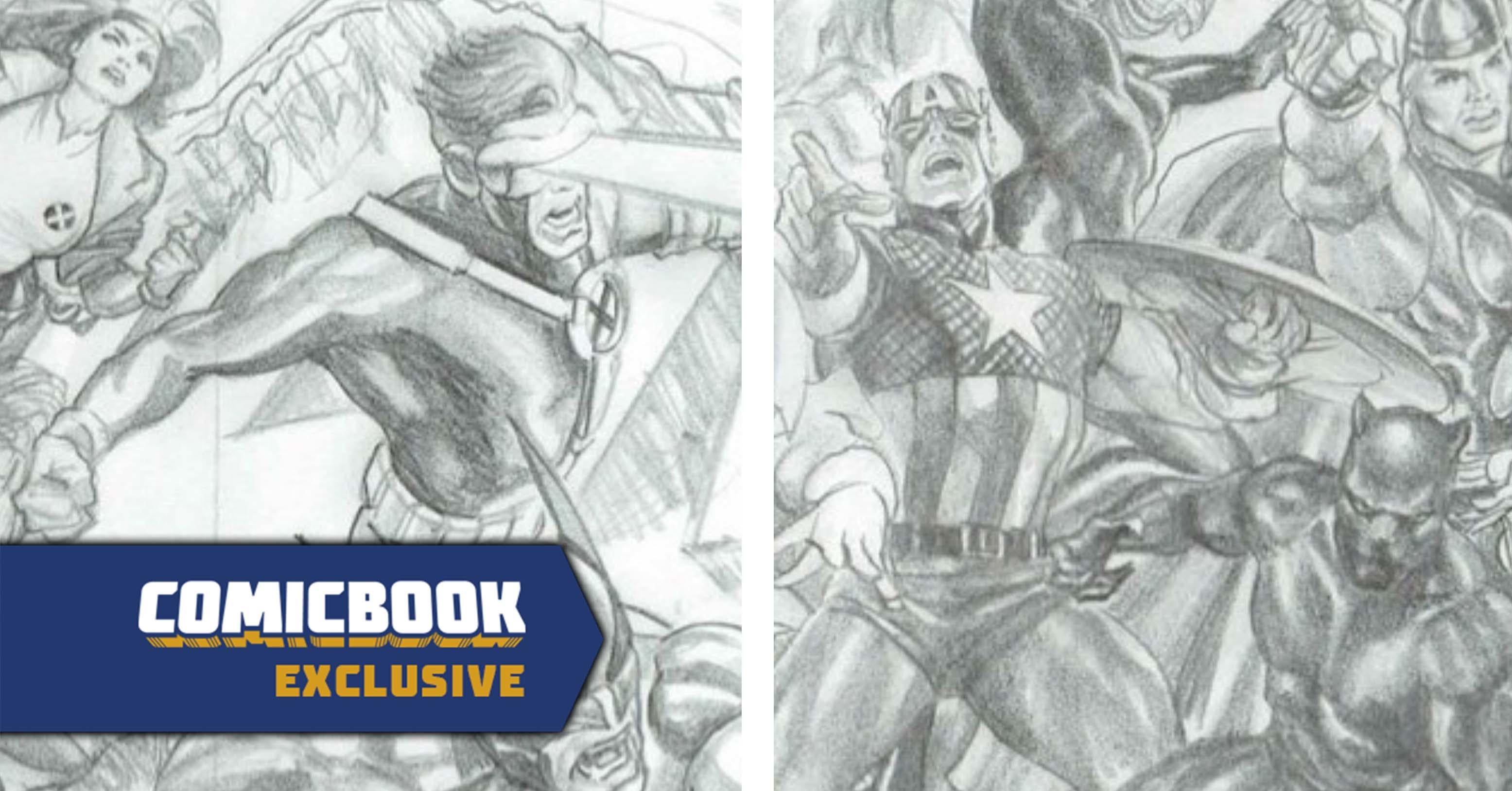 Alex Ross Celebrates the X-Men and Avengers' 60th Anniversaries With ...