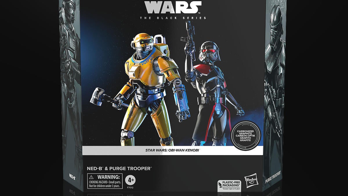 Star Wars: The Black Series Carbonized Ned-B and Purge Trooper ...
