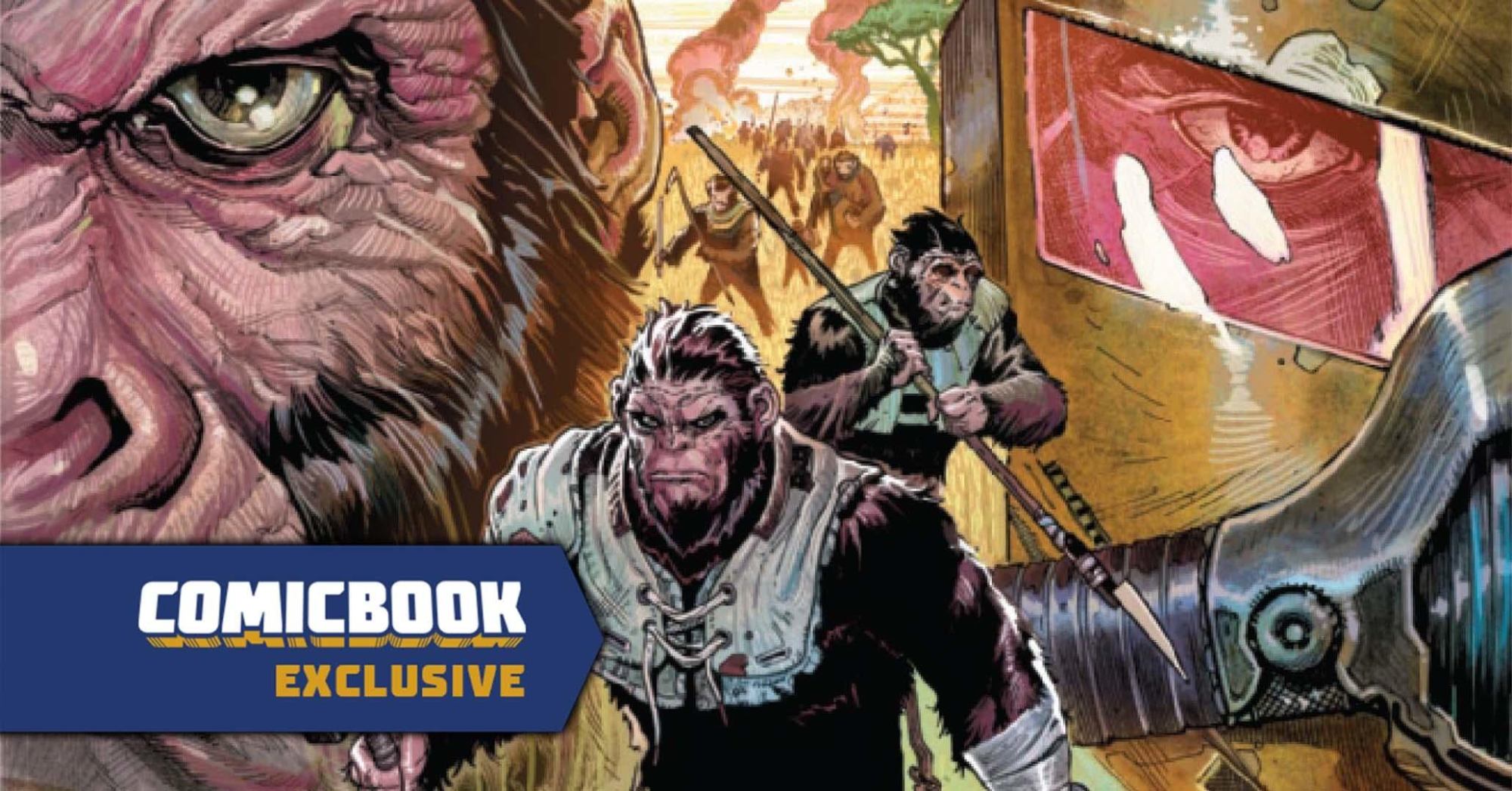 Marvel's Planet of the Apes Revisits the Beginning of the Human/Ape War ...