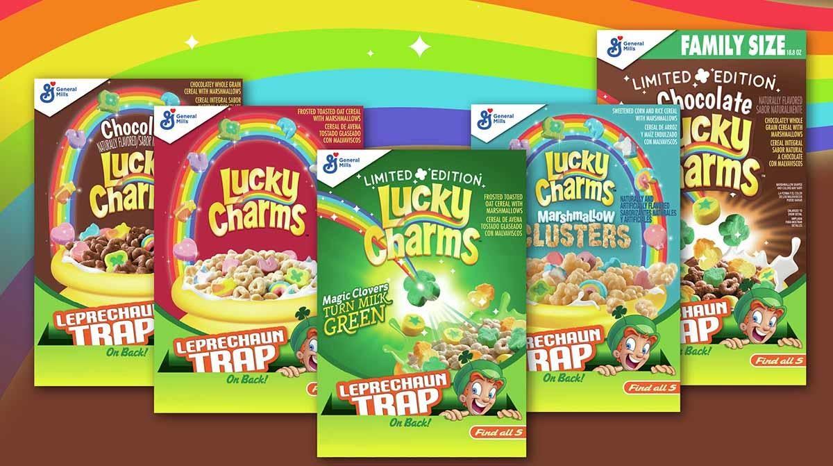 Lucky Charms Brings Back Traps and Treats Boxes for St. Patrick's Day ...