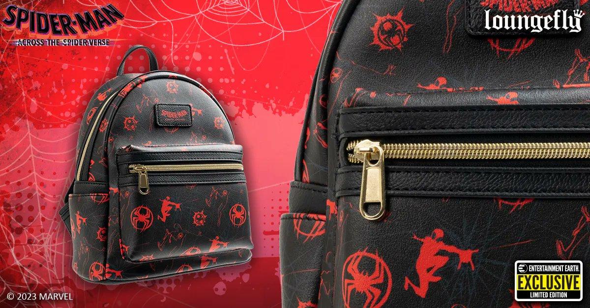 Spider-Man: Across the Spider-Verse Loungefly Mini-Backpack Exclusive ...