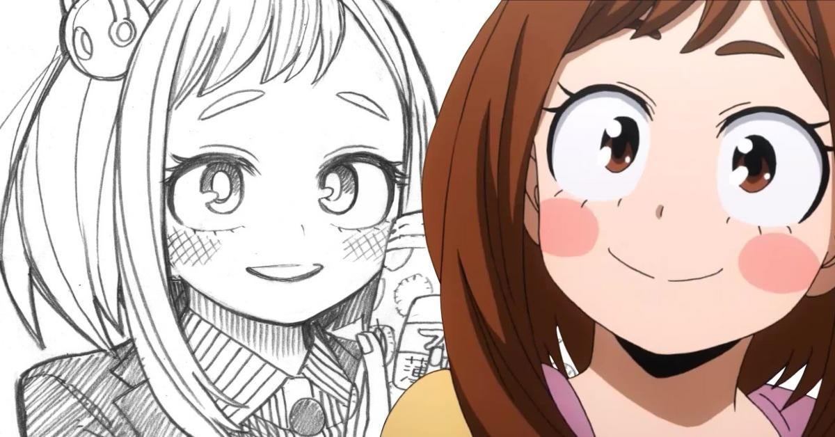 My Hero Academia Creator Shares New Ochaco Sketch - ComicBook.com