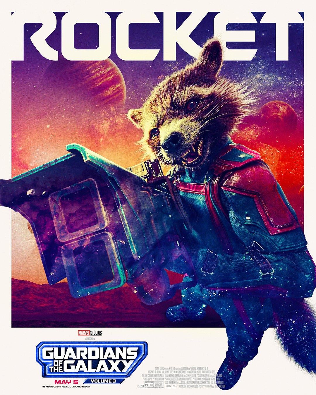 New Guardians of the Galaxy Vol. 3 Character Posters Released ...