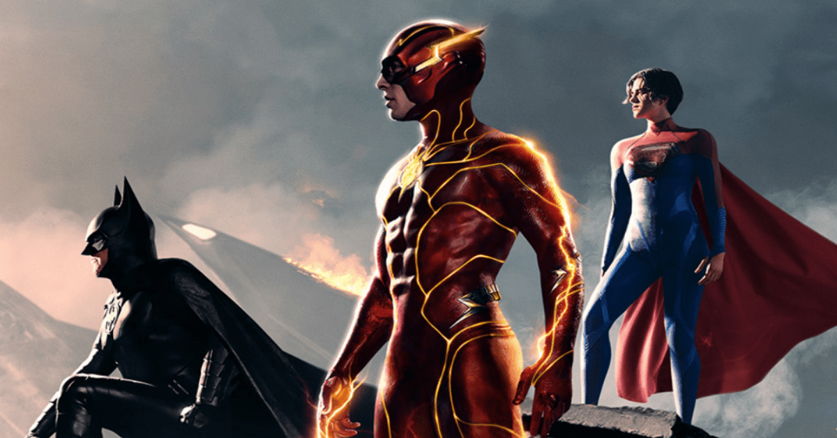 The Flash Fan Poster Shows Off Michael Keaton's Batman and Supergirl ...