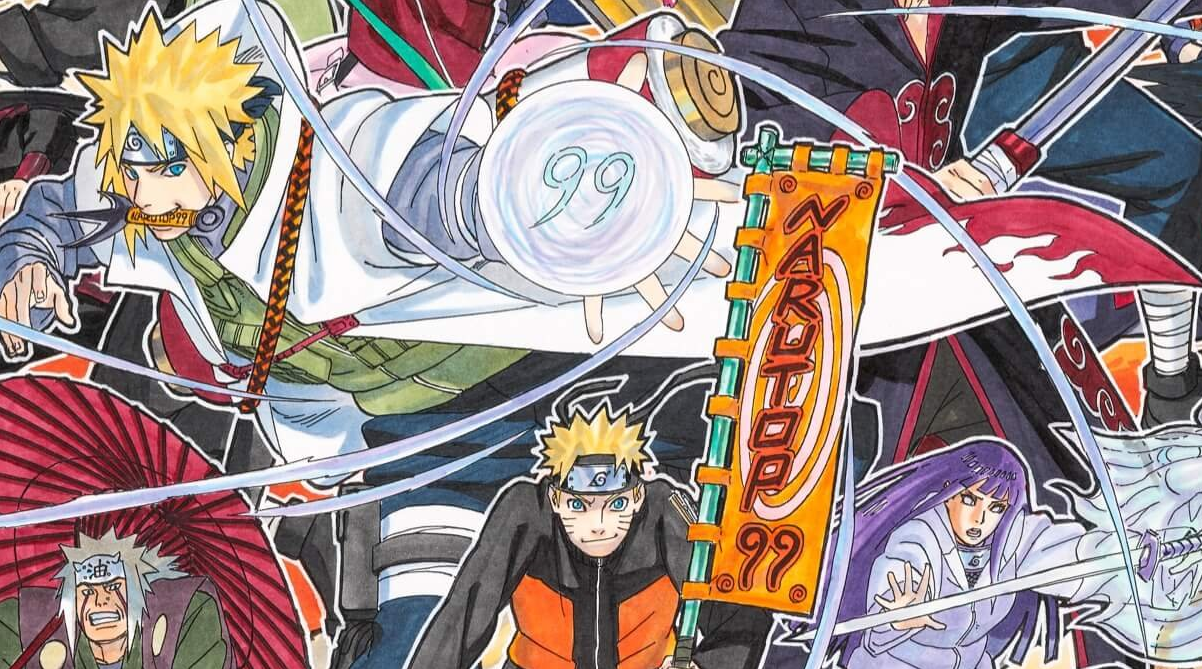 Naruto Creator Inks Special Poster of the Series' Biggest Characters ...