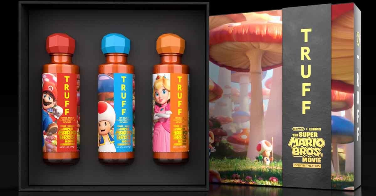 TRUFF Teams Up With Super Mario Bros. Movie For New Hot Sauce Collab ...