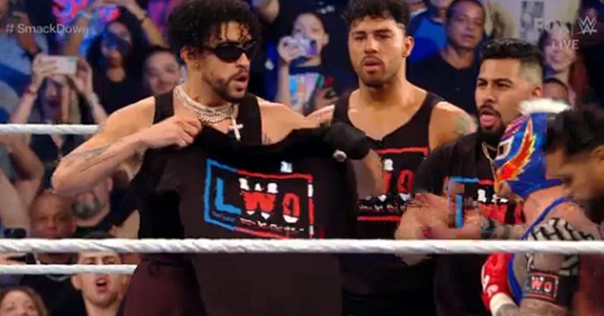 Bad Bunny Joins WWE's LWO on SmackDown