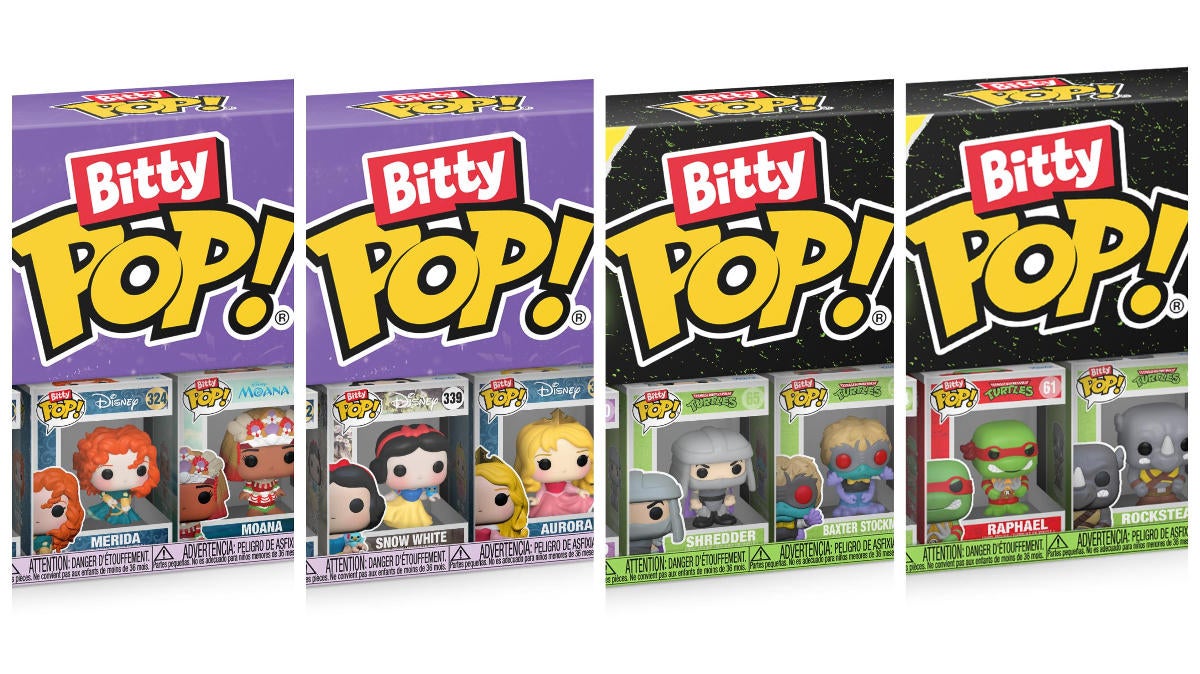 Funko Bitty Pop Line Adds TMNT and Disney Princesses - ComicBook.com