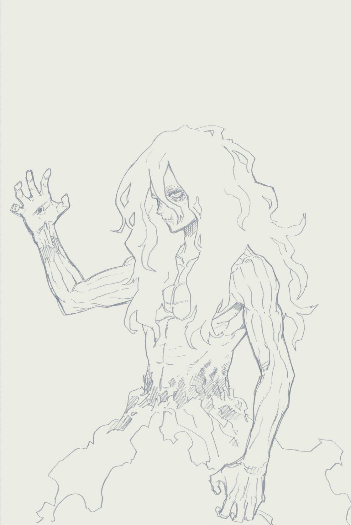 My Hero Academia Celebrates Shigaraki With Fabio-esque Sketch ...