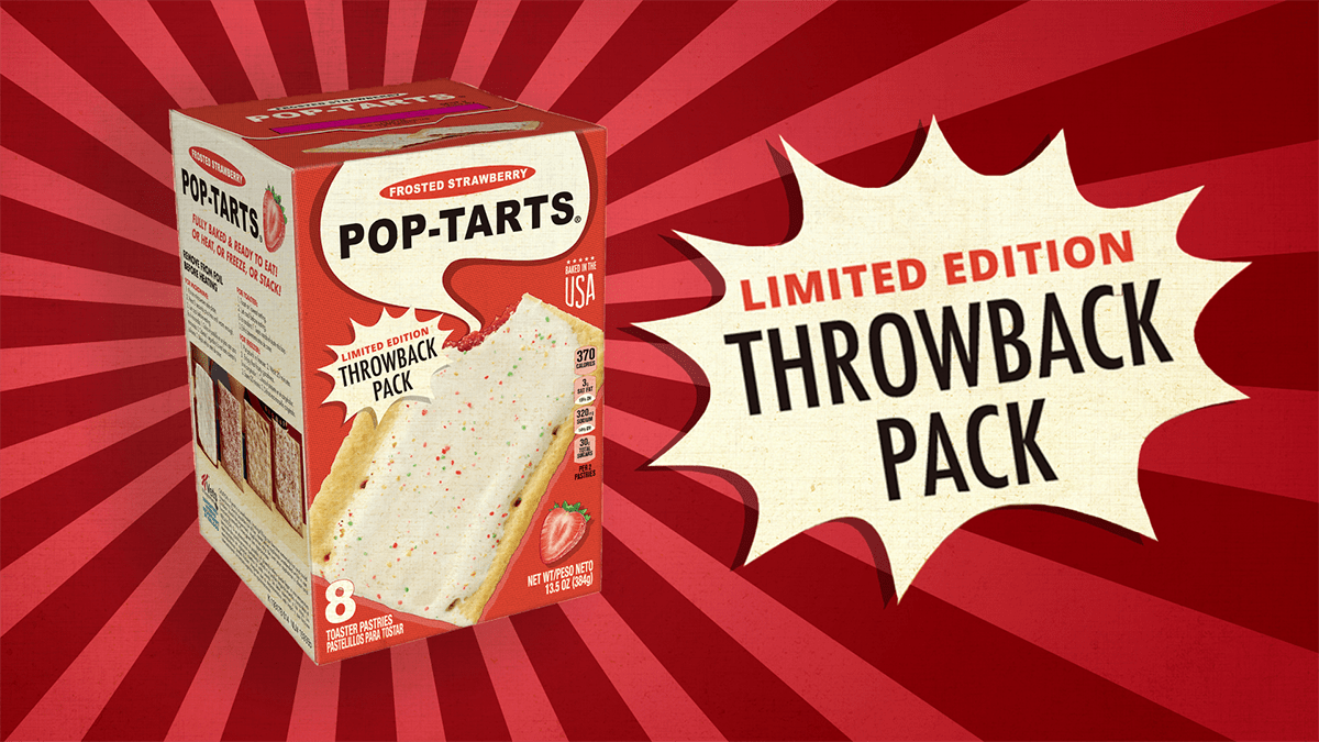 Pop-Tarts Goes Vintage With Throwback Packaging For the Summer ...