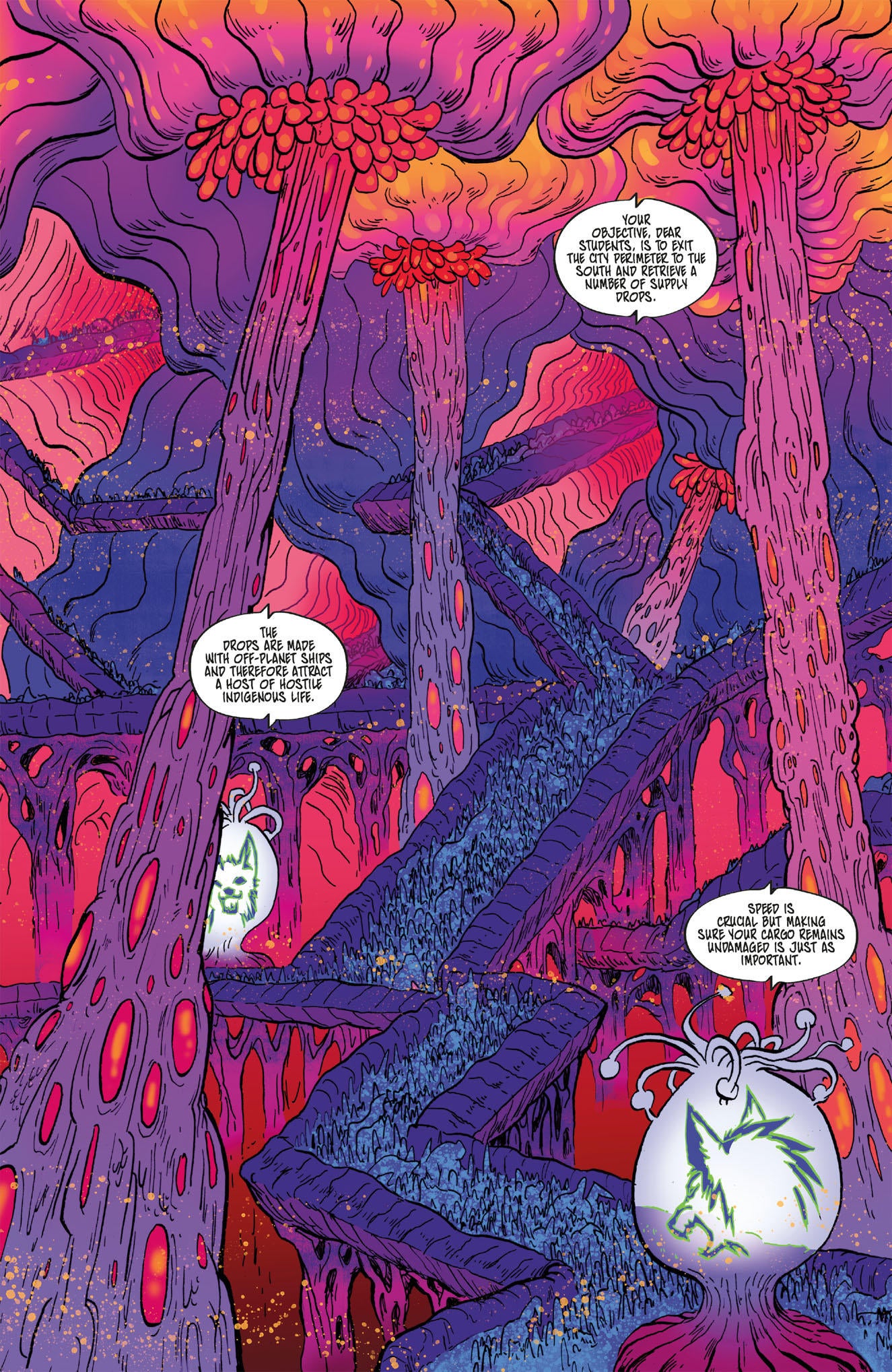 Dark Horse Reveals First Look Preview of Prism Stalker Sequel The ...