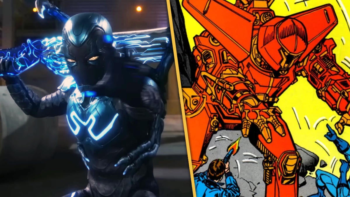 DC's Blue Beetle Reveals Best Look Yet at Villain Carapax - ComicBook.com