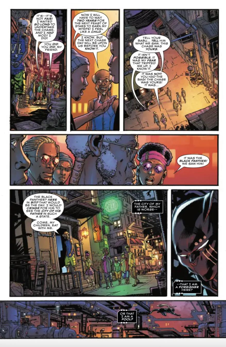 T'Challa Is a King Without a Crown in Marvel's Black Panther #1 Preview ...