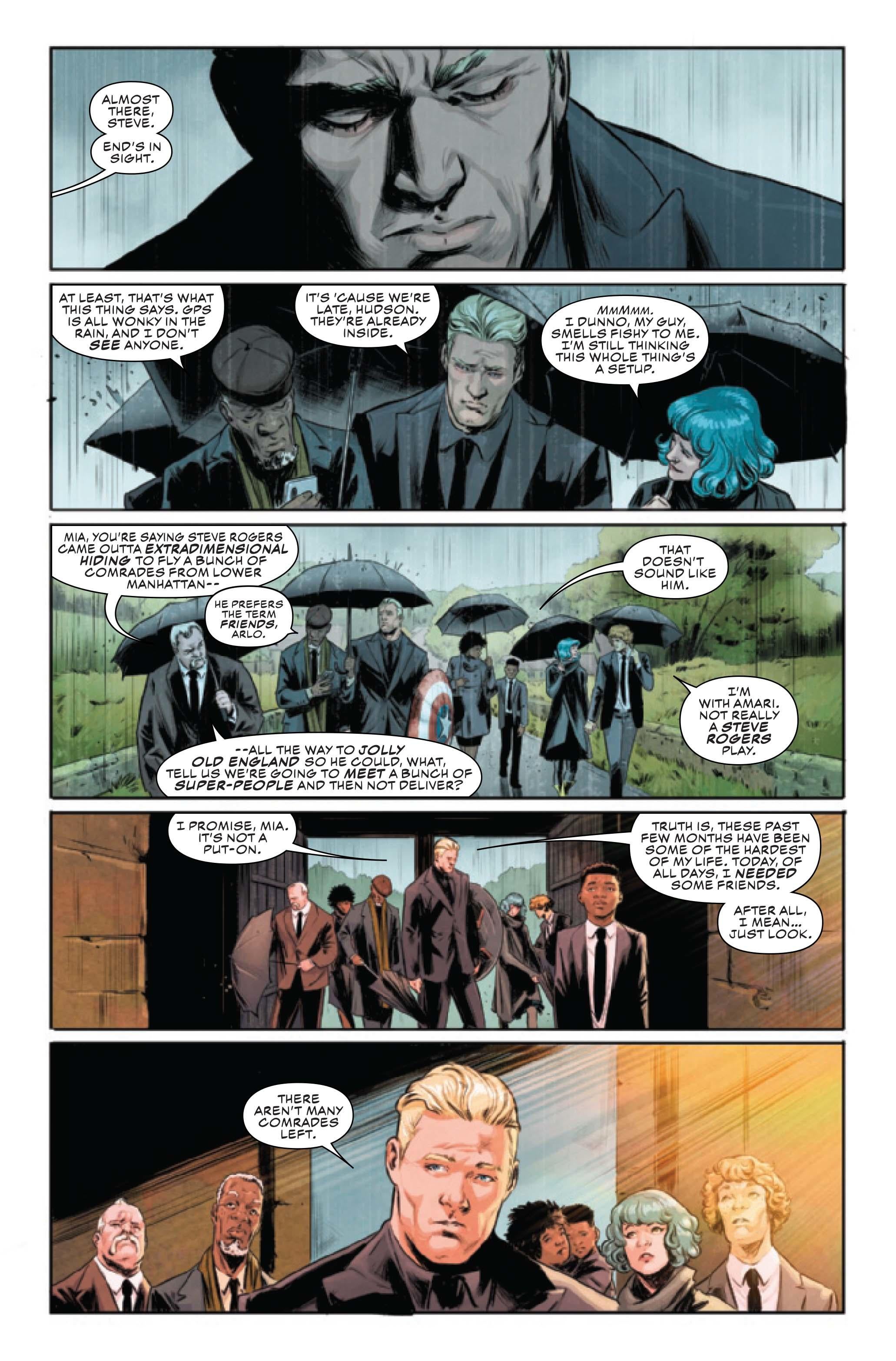 Captain America #750 Teases Sam Wilson Deciding His Fate as Captain ...