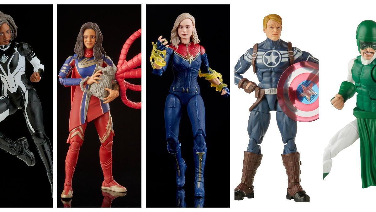 The Marvels Totally Awesome Hulk Hasbro Build-A-Figure Wave Is ...