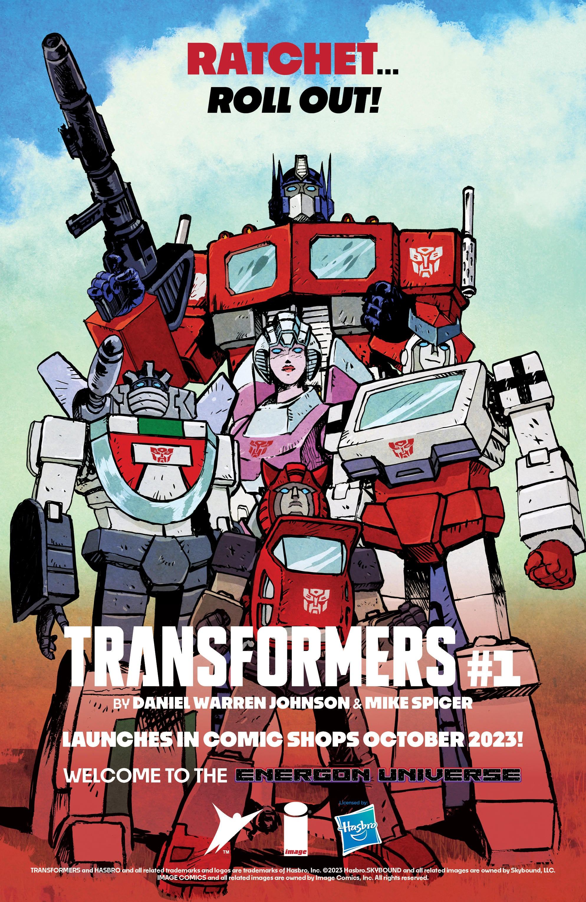 Skybound and Hasbro Reveal Autobots and Decepticons Lineups for ...