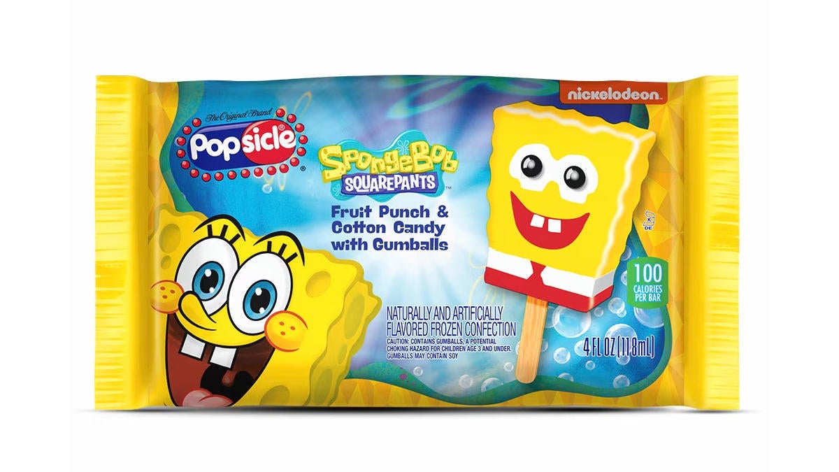 The SpongeBob Popsicle Is Getting a Major Change - ComicBook.com